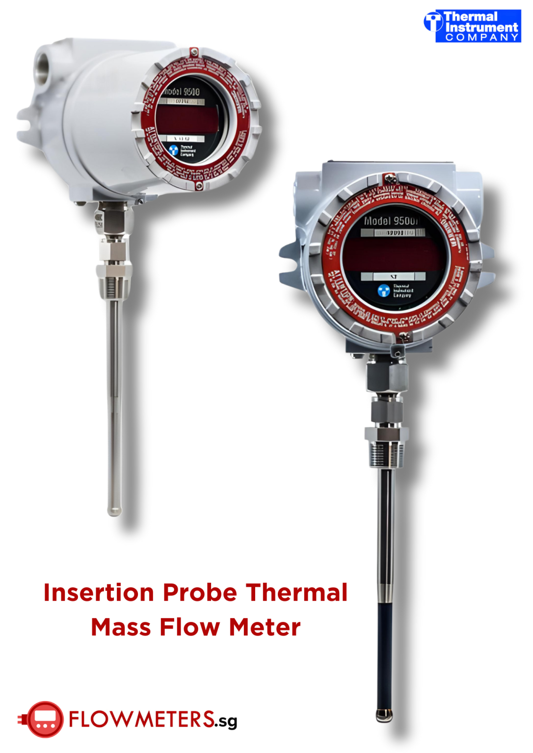 Insertion Probe Thermal Mass Flow Meter – Flow-meter Supplier Singapore | Water Oil Air & Gas